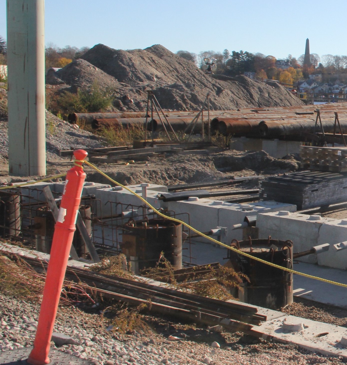 Photos of State Pier offshore wind construction site | Connecticut Sea ...