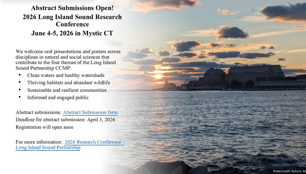 Call for abstracts for 2026 LIS Research Conference | Connecticut Sea ...